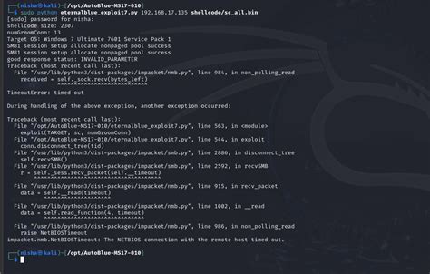 exploiting eternalblue ms17 010 a walkthrough and protection measures notes by nisha