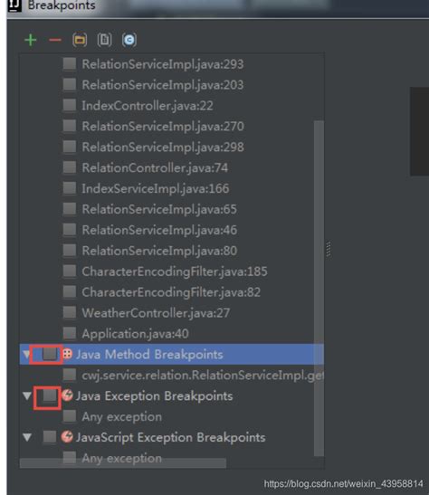 Interllij Debug方式启动method Breakpoints May Dramatically Show Down