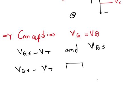 solved when the drain and gate of a mosfet are connected together a