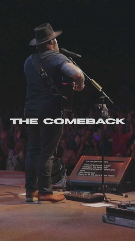 Zac Brown Band The Only Good Thing About Getting Knocked Down Is