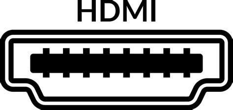Hdmi Port Symbol Vector Images Over 760