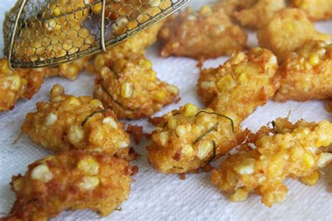 Thai Corn Fritters Tod Man Khao Pod Recipe