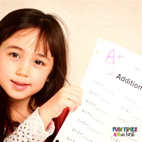 The Importance Of Mastering Math Facts Fun Times In First