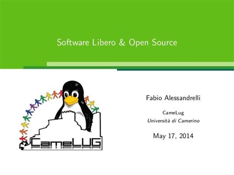Software Libero And Open Source