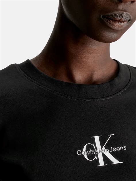 Calvin Klein Monologo Slim Tee Womens T Shirt Nencini Sport