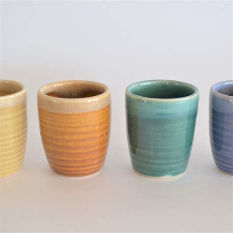 Ceramic Shot Glass Wedding Personalized Etsy