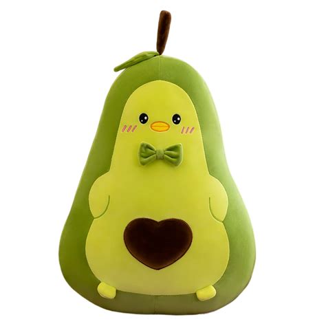 Yasu Avocado Plush Doll Avocado Stuffed Pillow Avocado Plush Doll