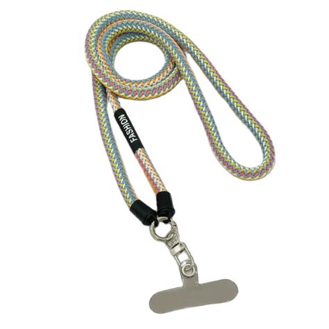 Universal Crossbody Phone Lanyards With Patch Weave Mobile Phone Strap