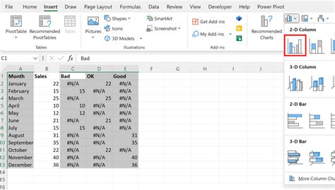 Excel How To Create Chart With Conditional Formatting