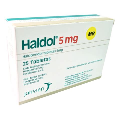 Haldol 5mg Haloperidol Trastornos Mentales Y Emocionales Farmacias