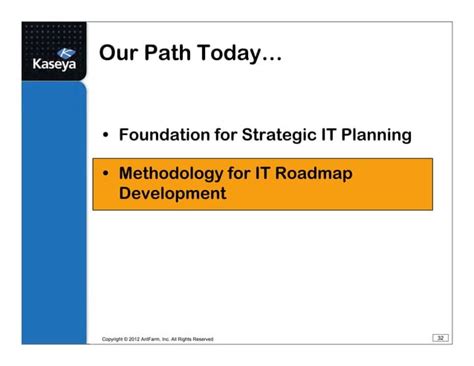 Msp Best Practice Using Service Blueprints And Strategic It Roadmaps