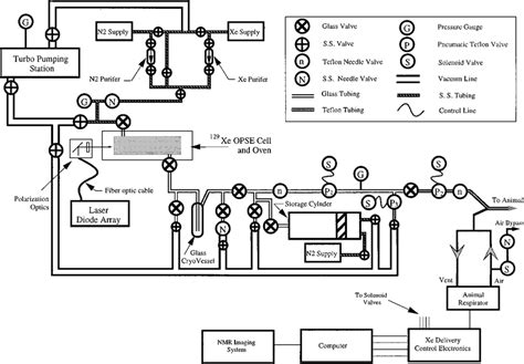 Schematic Of The Optical Pumping Spin Exchange And Delivery System