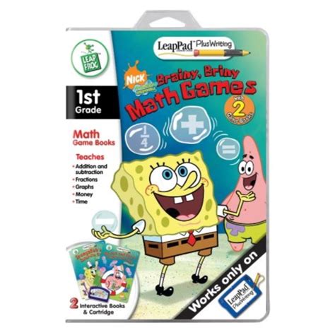 Leapfrog Leappad Plus Writing Educational Book Spongebob Squarepants