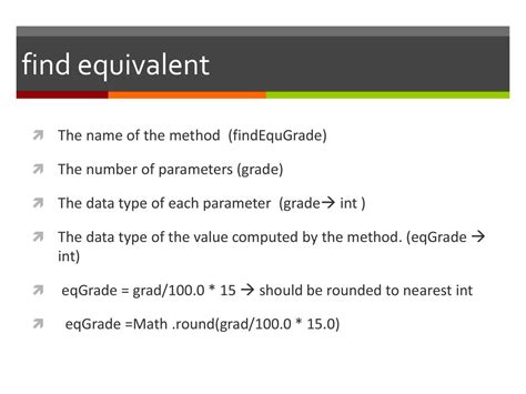 Method Revision Ppt Download