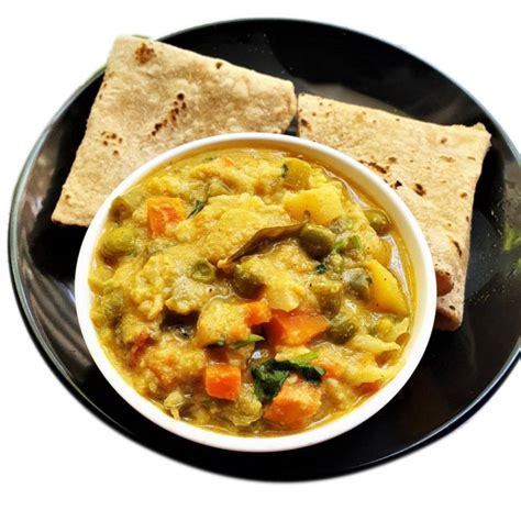 Chapathi Korma Chicken Veg 2 Pcs 짜파티 코르마 치킨 야채 2조각 Chakraa