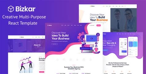 React Creative Multi Purpose React Template Download