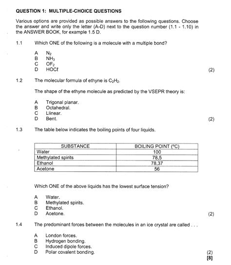 Physical Science Grade 11 Exam Papers And Memos Pdf