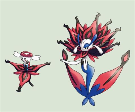 Eternal Flower Flabebe And Florges Colored Pokémon Amino