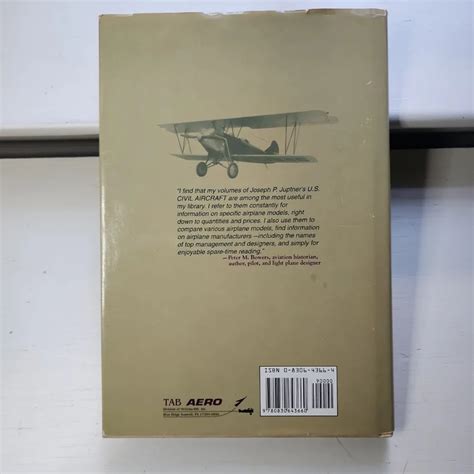 U S Civil Aircraft Series Vol 1 By Joseph P Juptner