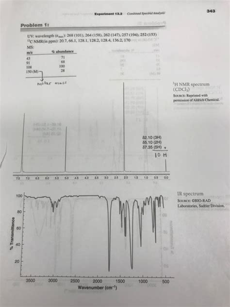 Solved Propose A Structure Or Structures Consistent With