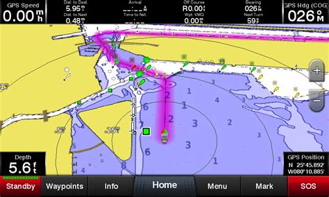 Lecteur De Cartes Garmin 7 GPSMAP 742 Avec Cartes BlueChart G2