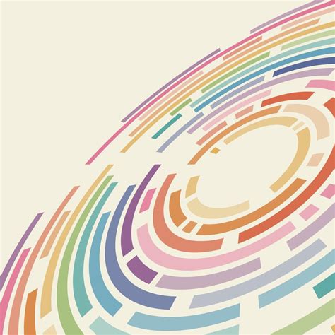 Colorful Abstract Circular Design 42394318 Vector Art At Vecteezy