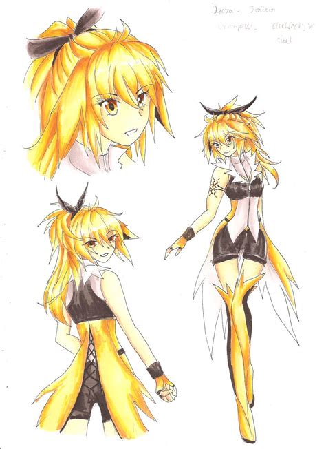 Jolteon Gijinka By Rockbat On Deviantart Pokemon Gijinka Pokemon