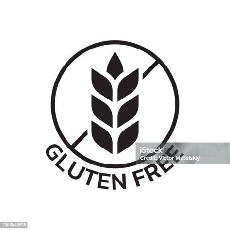 無麩質圖示與穀物或小麥符號食品過敏標籤或標誌向量插圖向量圖形及更多商標圖片 商標 符號 圖示 Istock