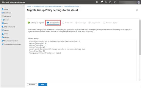migrating gpos to mdm with intune s group policy analytics 4sysops