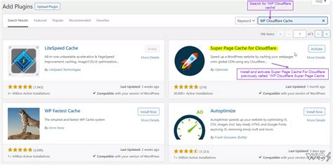 Super Page Cache For Cloudflare Best Settings Manual