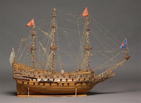 Sovereign Of The Seas 18th Century Warship Model Genoa 1989 Steam