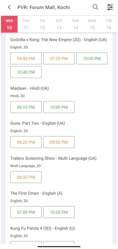 Pvr Show Format Rinsidemollywood