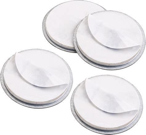 VisorTech Magnetplatte Rauchmelder er Set Magnet Befestigungssysteme für Mini Rauchwarnmelder