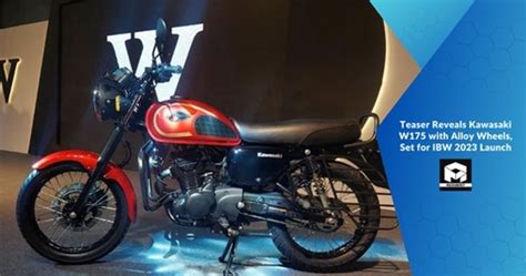 Teaser Reveals Kawasaki W175 With Alloy Wheels Set For Ibw 2023 Launch
