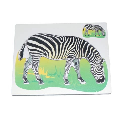 Puzzle Zebra Montessori Materials Learning Toys And Furniture India