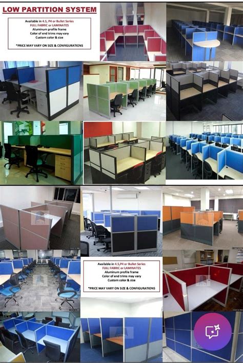 Modular Workstation Cubicle Office Partition System Office Furniture