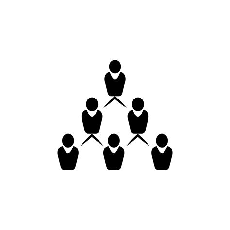 hierarchy levels vector icon illustration 23288900 vector art at vecteezy