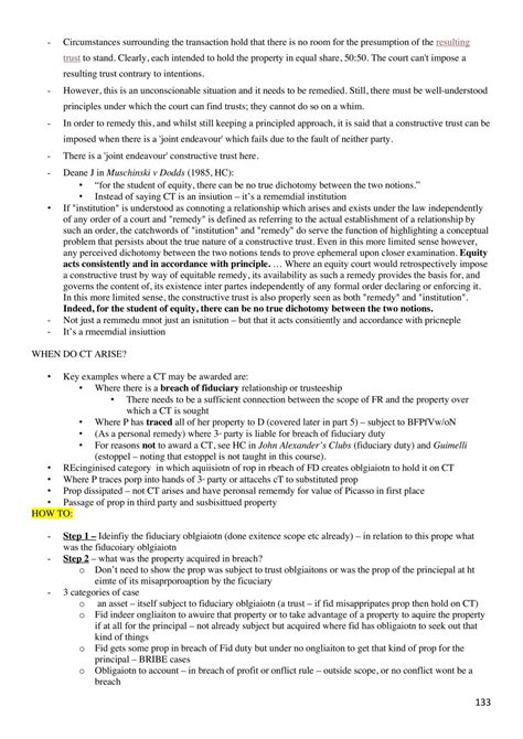 Equity Law All Notes Law3111 Equity Monash Thinkswap