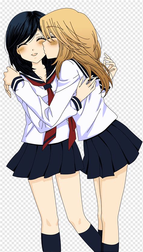 Two Anime Girls Drawing