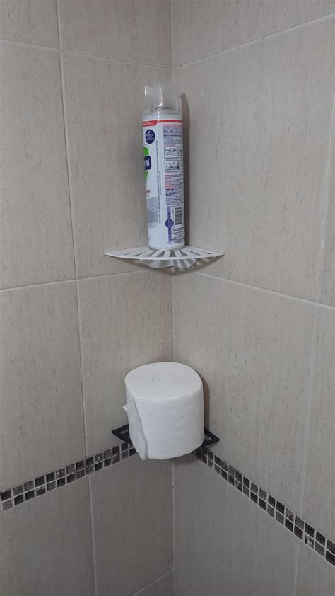 Corner Shelf Shower Shelf By Musiu3d Download Free Stl Model