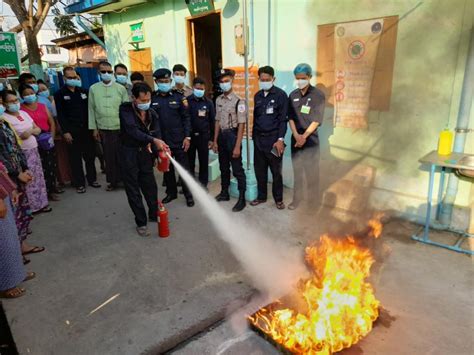 ဒဂုံမြို့သစ် မြောက်ပိုင်း မြို့နယ်၌ မီးဘေးကြိုတင်ကာကွယ်ရေး အသိပညာပေးခြင
