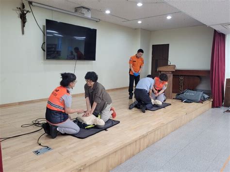 울산 북부소방서 관내 종교시설 심폐소생술 교육 실시