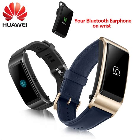 Newest Huawei TalkBand B GPS Bluetooth Smart Bracelet Touch AMOLED Screen Display Call