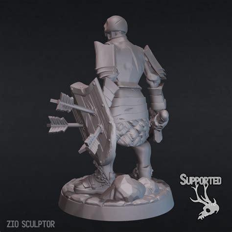 Archivo 3d Undead Army Skeleton Armored A Supported ・plan Imprimible