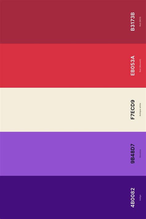 Best Indigo Color Palettes With Names And Hex Codes Nel