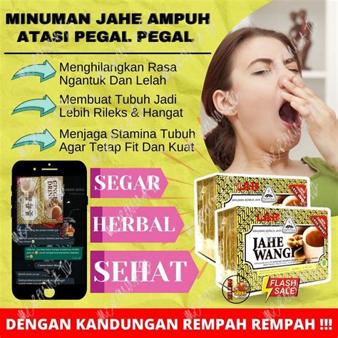 Jual Minuman Jahe Wangi Intra Jahe Wangi Minuman Serbuk Jahe Instan