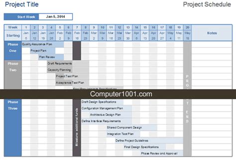 Detail Contoh Timeline Project Excel Koleksi Nomer 5