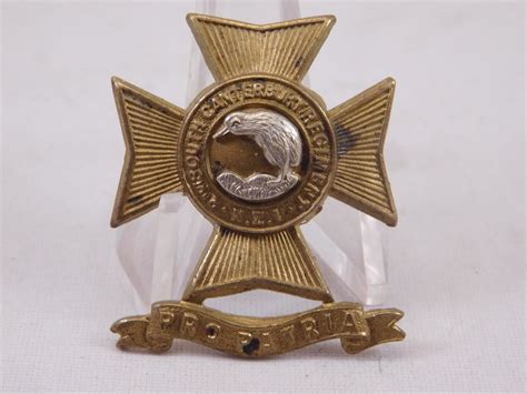 2nd South Canterbury Regiment Cap Badge Trade In Military
