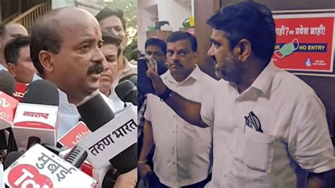 Rajesh Latkar सतेज पाटलांवर नाराजी मुख्यमंत्री शिंदेंचा फोेन आला कोल्हापुरातील राड्यानंतर