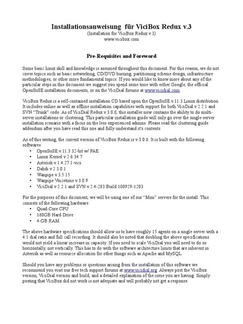 Vicibox Redux V3 Install Pdf Ip Address Domain Name System